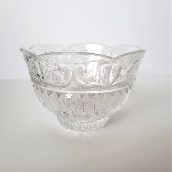 Dining | Hand Crafted Julia Genuine Lead Crystal Bowl 24 Vintage Made ...